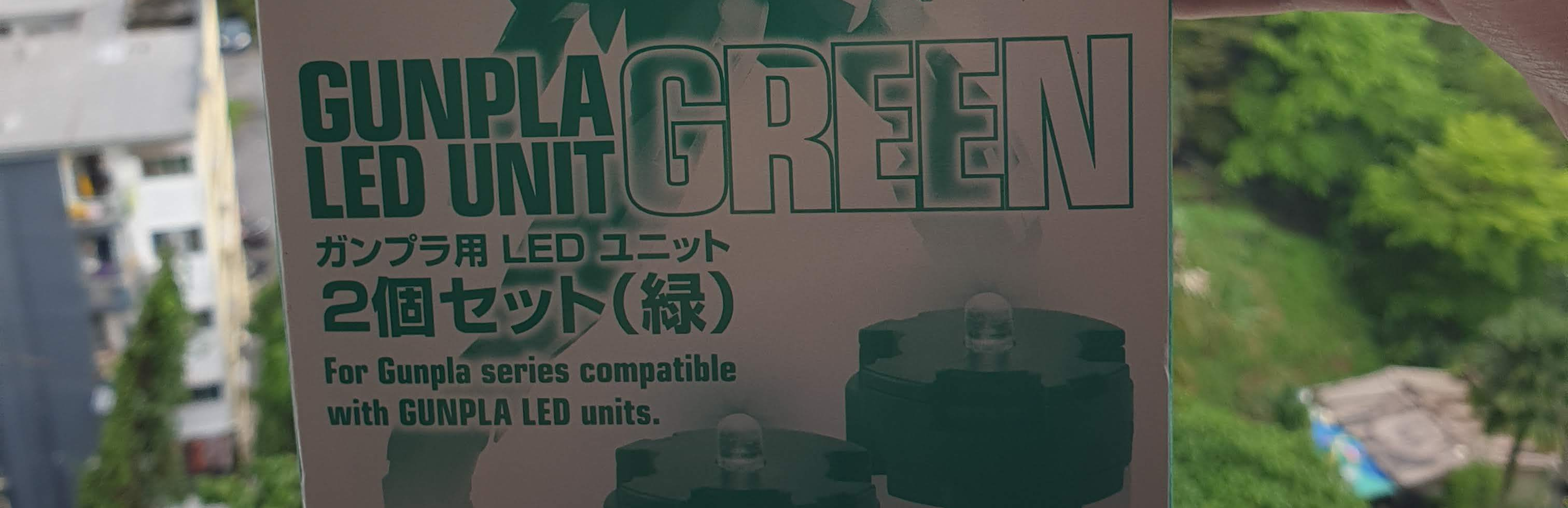 Gunpla Accessory: Gunpla LED Unit GREEN Short Review – Kimi The Builder