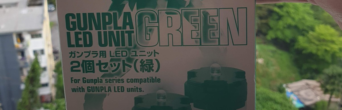 Gunpla Accessory: Gunpla LED Unit GREEN Short Review – Kimi The Builder