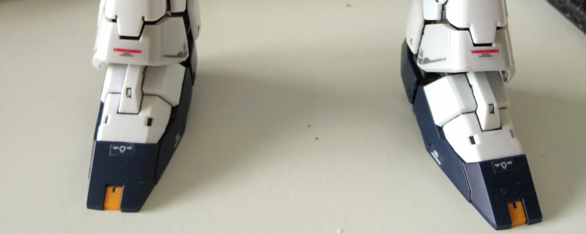 (WIP) RG 1/144 RX-93 ν Gundam (RG) Build Progress First Phase Report ...